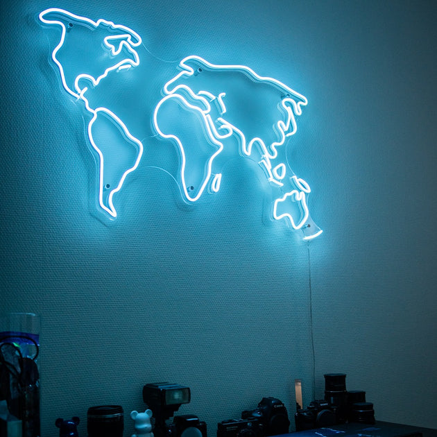 Light Blue Neon Signs – YELLOWPOP