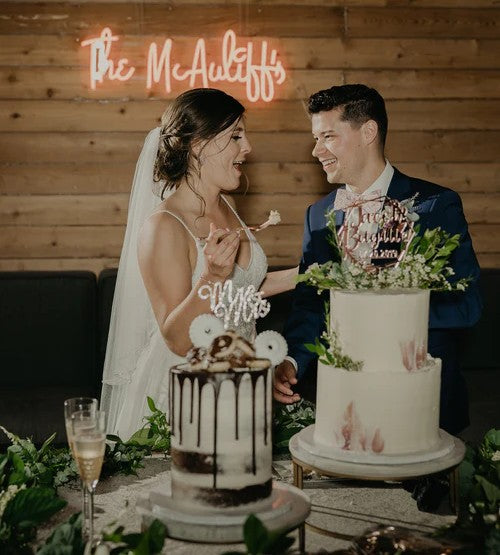 Custom LED Neon Wedding Signs | Make Your Big Day Shine | Yellowpop ...