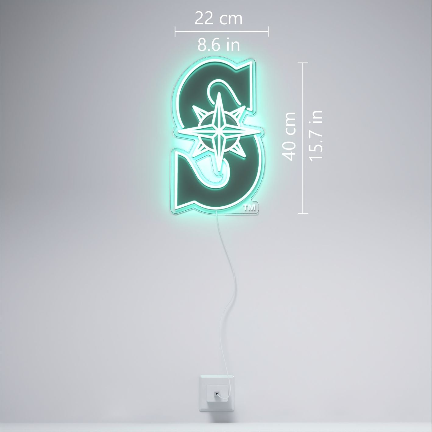 Seattle Mariners Logo, LED neon sign – YELLOWPOP