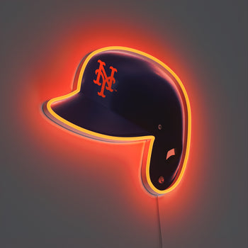 New York Mets Helmet, LED neon sign – YELLOWPOP