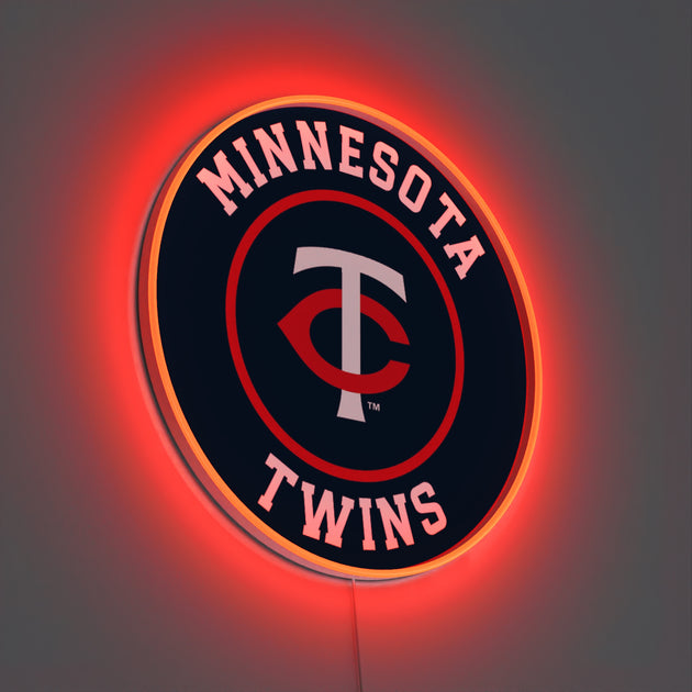 Minnesota Twins Rounded Logo, LED neon sign – YELLOWPOP