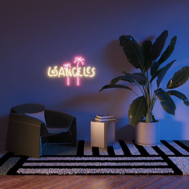Los Angeles, LED neon sign – YELLOWPOP