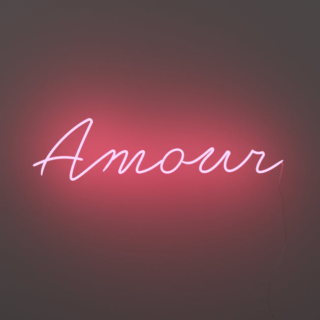 Amour Cursive - LED neon sign – YELLOWPOP