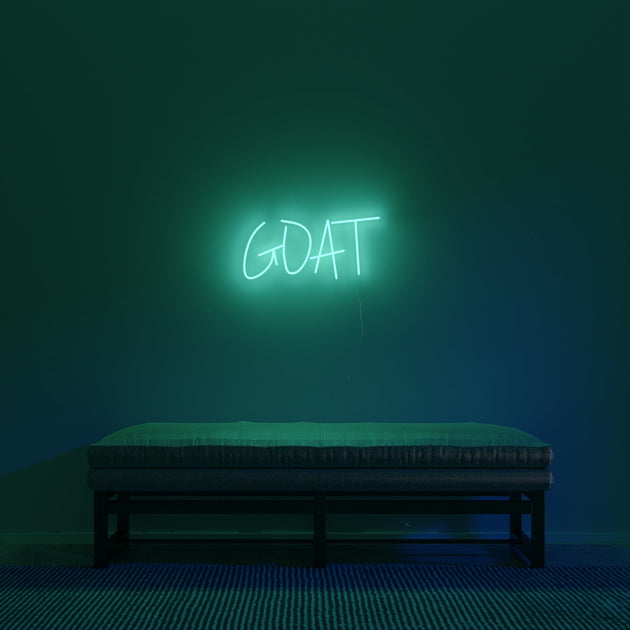 GOAT - LED neon sign – YELLOWPOP