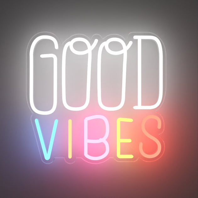 Good Vibes by Joanna Behar - LED Neon Sign – YELLOWPOP