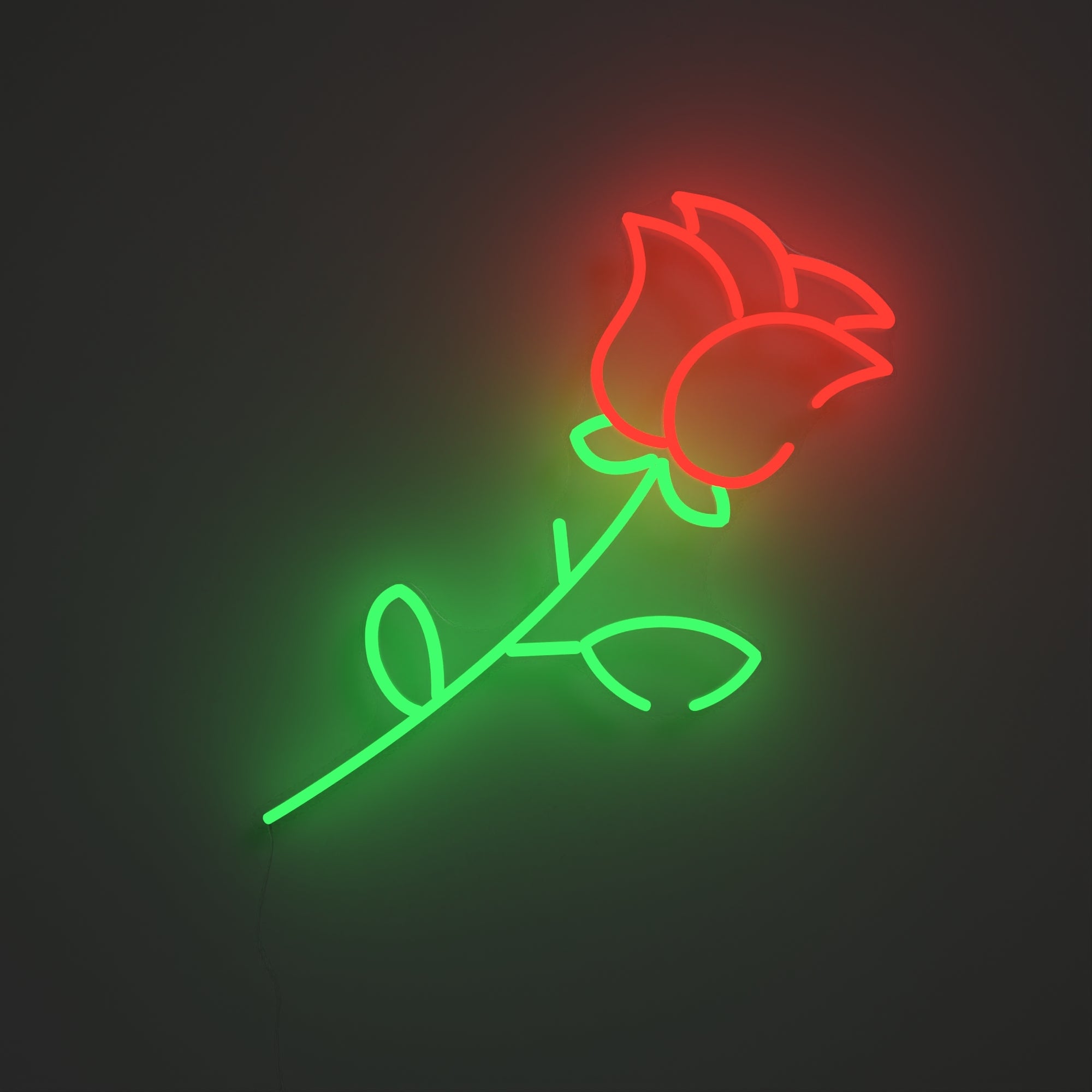Red Rose, LED neon sign – YELLOWPOP