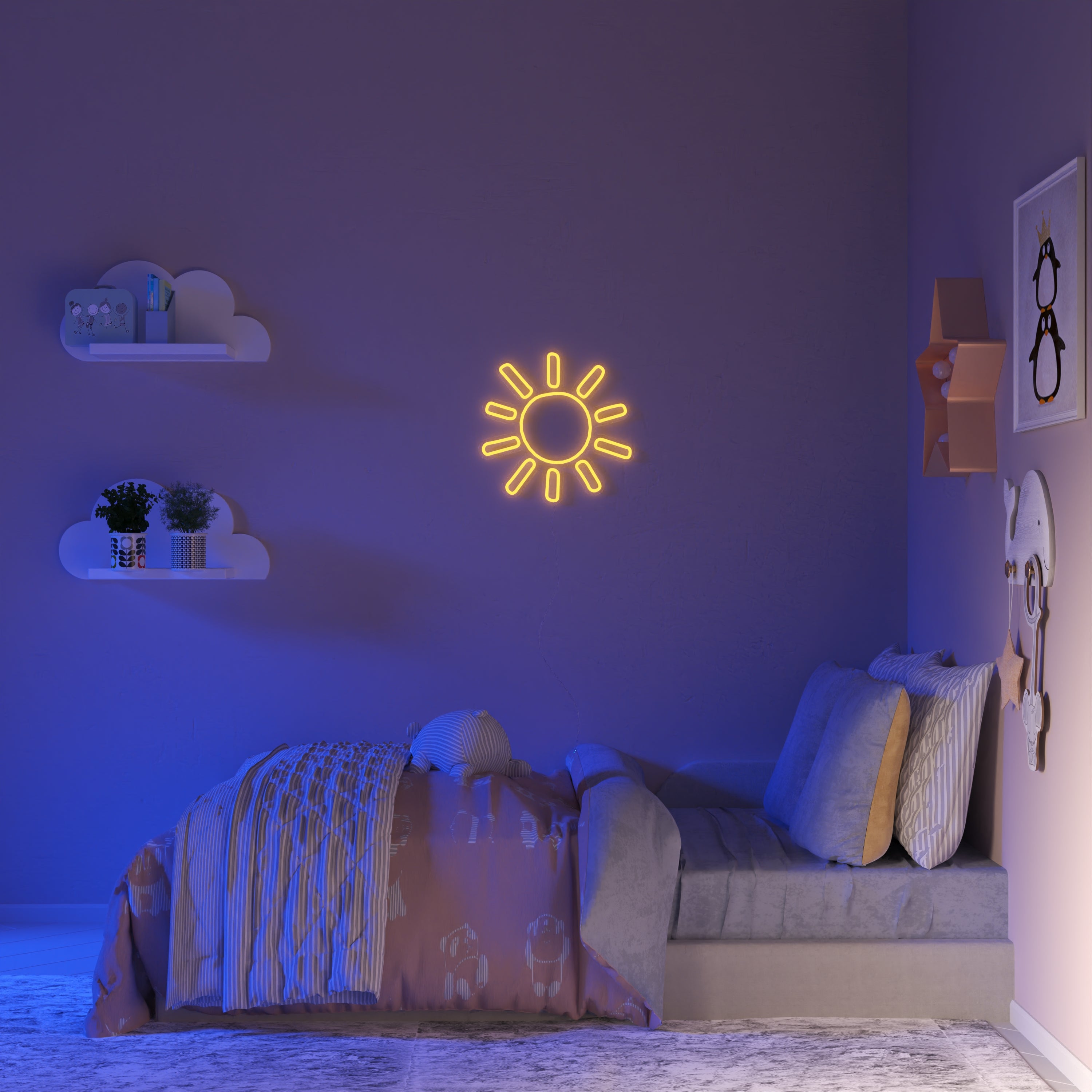 Solar Burst - LED neon sign – YELLOWPOP